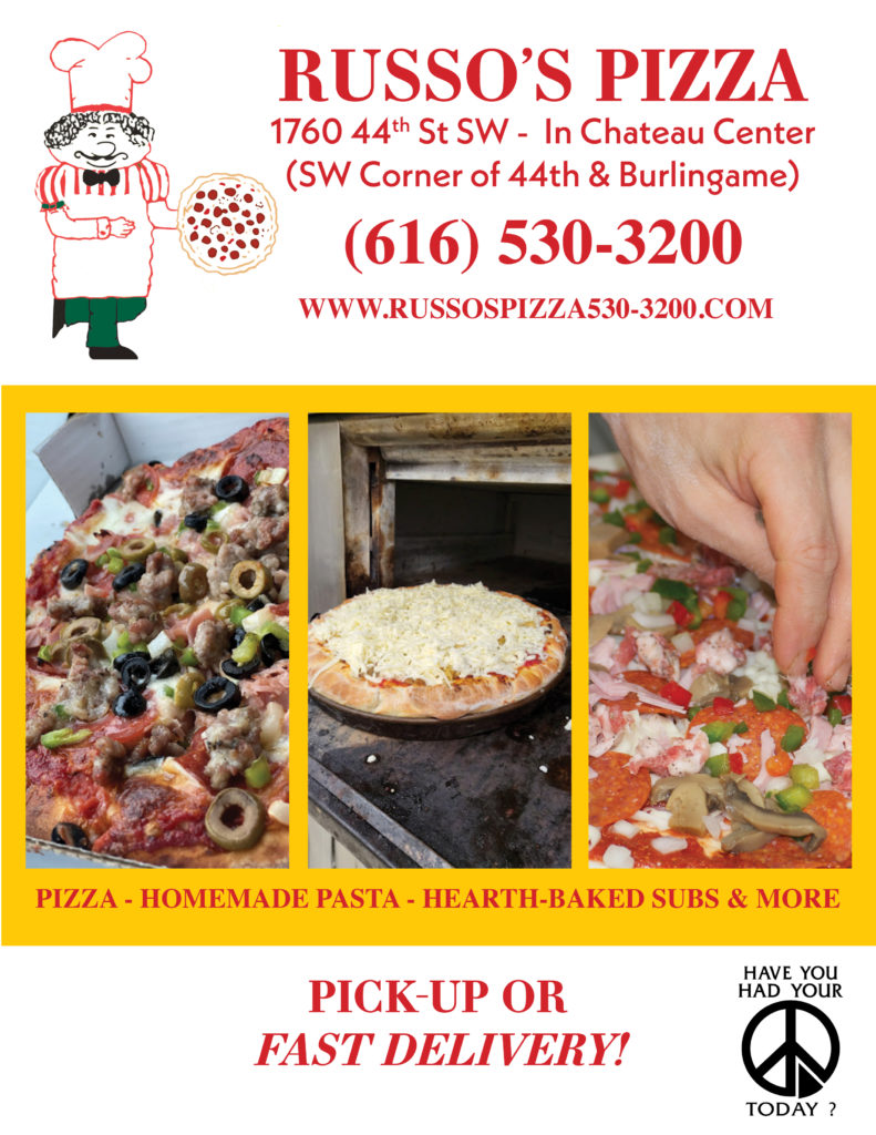 Russo’s Menu – 1 | Russo's Pizza