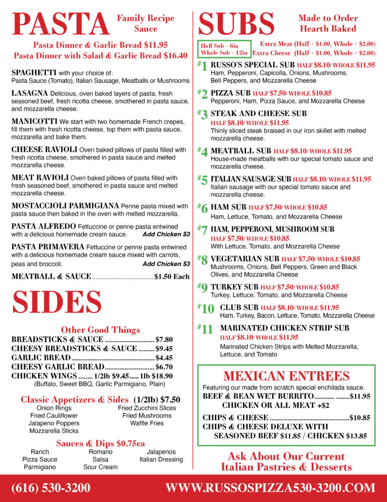 Russo’s Menu – Pages – Picture3 | Russo's Pizza
